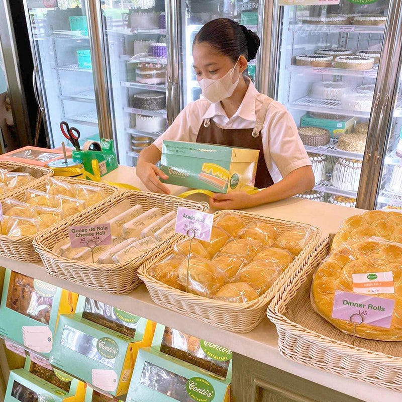 Almond Choco Sans Rival | Conti's Bakeshop & Restaurant | Philippines